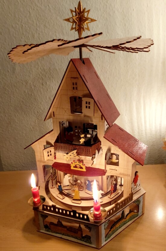 Weihnachtspyramide Dreht Sich Nicht